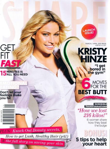 Kristy Hinze Shape Magazine March 2010 Cover Photo Australia
