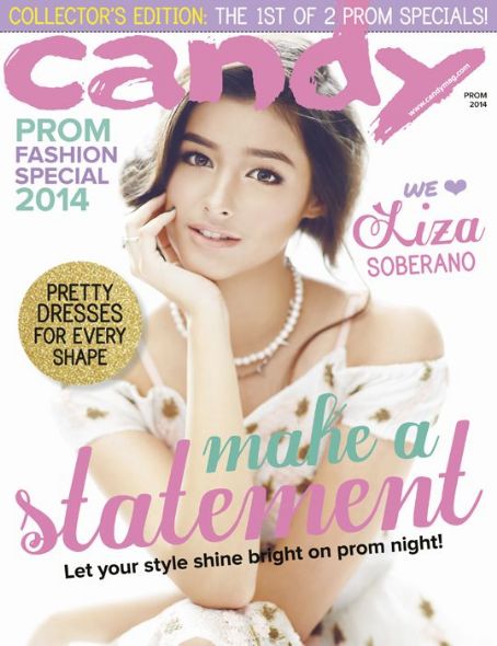 Liza Soberano Candy Magazine January 2014 Cover Photo Philippines
